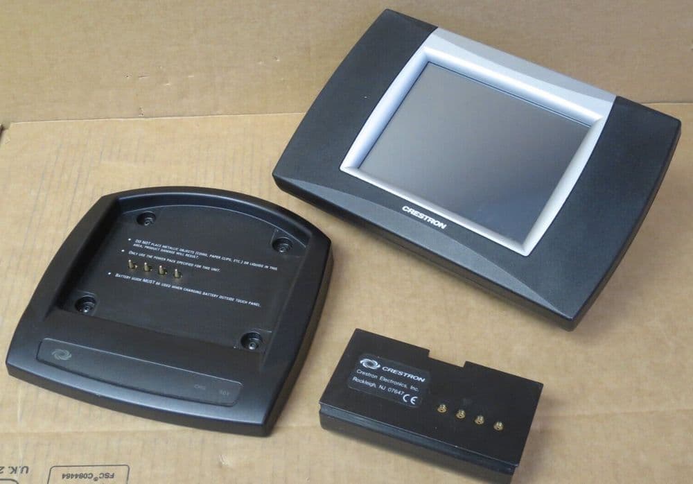 Crestron SmarTouch ST-1700C 5 7" 1-Way RF Wireless Touchpanel ST-BTPN ...