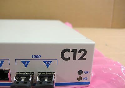Crossbeam Systems C12-6C2F - Security Appliance Switch 2 x Transceiver ...
