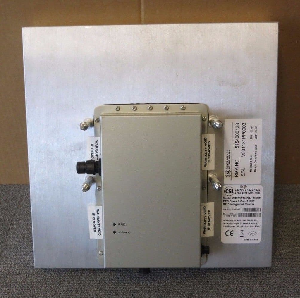 CSL CS203ETHER-RHCP EPC Class 1 Gen 2 UHF RFID Integrated Reader With ...