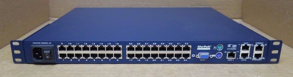 Cyclades ATP3202 32-Port KVM Over IP Switch AlterPath 3202 KVM/netPlus 1U