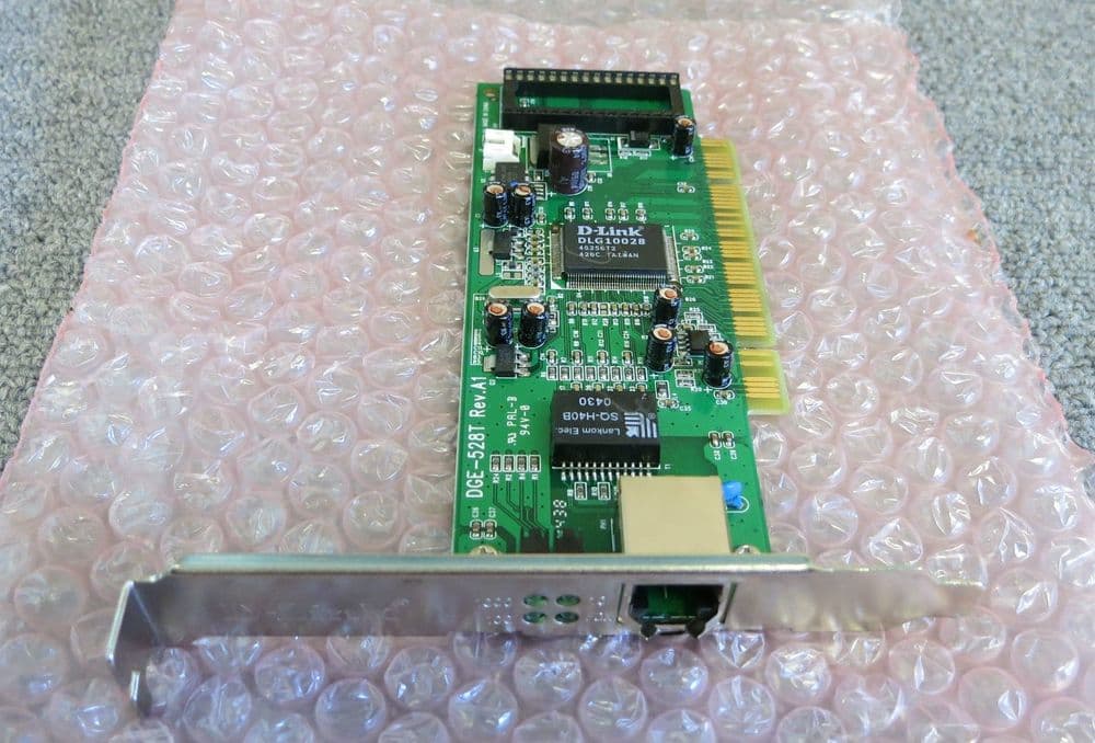 D-Link DGE-528T Copper Gigabit Network PCI Card 10/100/1000MBPS