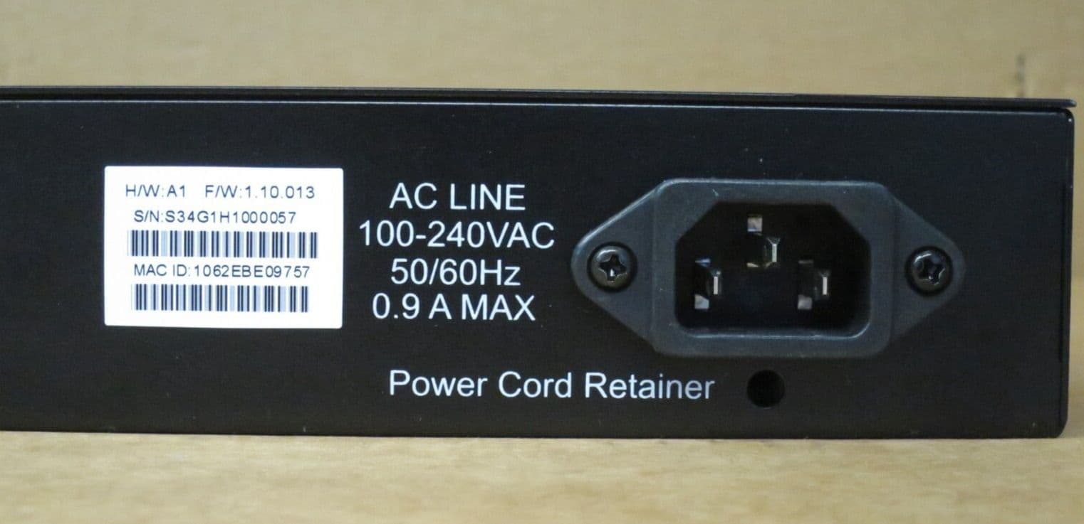 D-Link DXS-1210-10TS 10-Port 8x 10G RJ45 2x 10G SFP Smart Managed 1U Switch