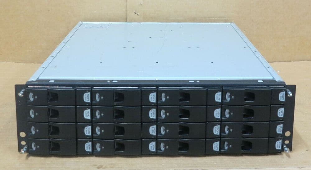 DATADOMAIN ES20 Xyratex 16 Bay Array 2x 500GB 7 2K HDD 2x Controller 2x ...