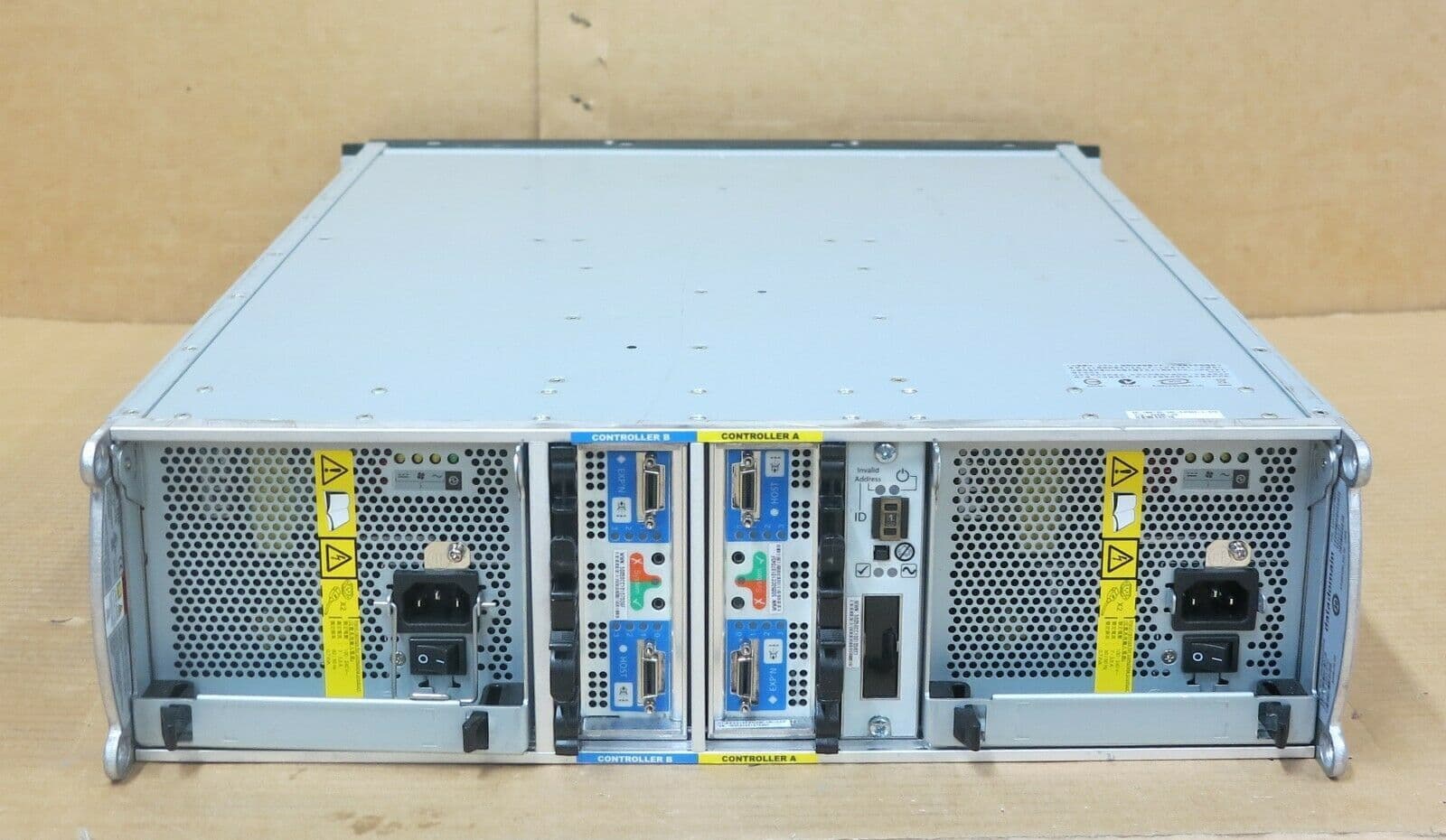 DATADOMAIN ES20 Xyratex 16 Bay Array 2x 500GB 7 2K HDD 2x Controller 2x ...