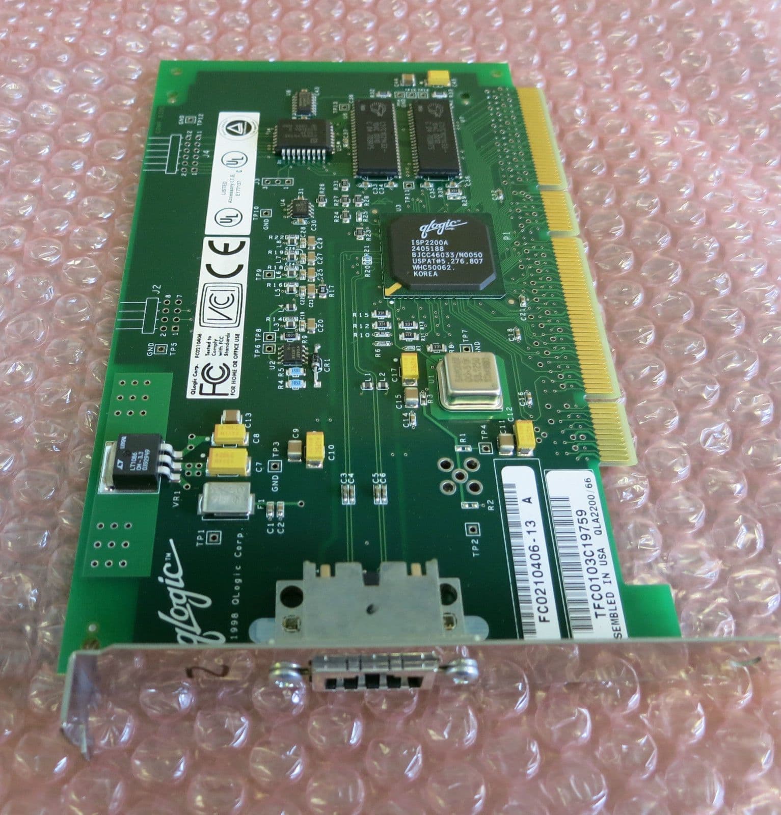 Dell 0001280R FC0210406-13 PowerEdge 4300 PCI FC 1GB 64BIT Host Bus Adapter