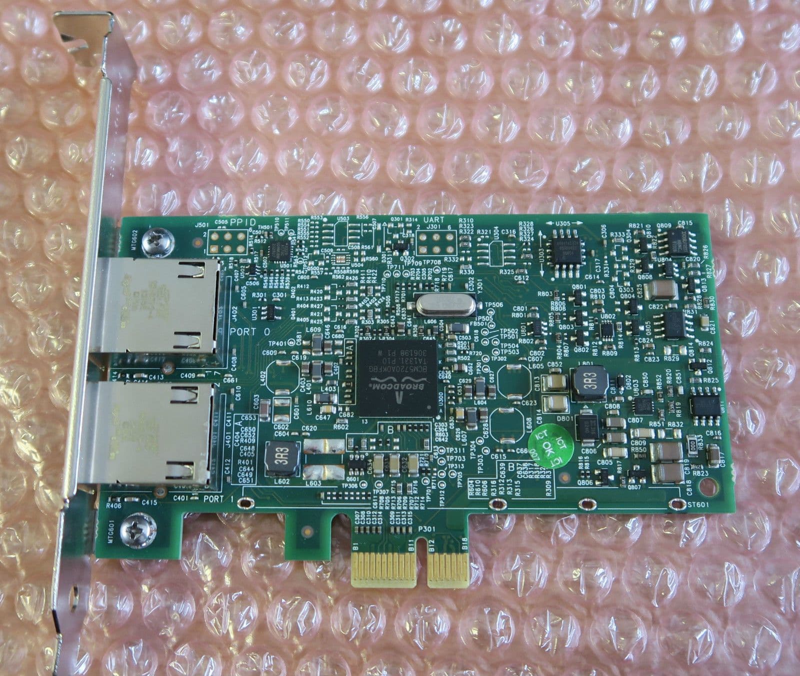 Dell 0FCGN - Broadcom 5720 Dual Port Gigabit NIC PCI-E Network Ethernet ...