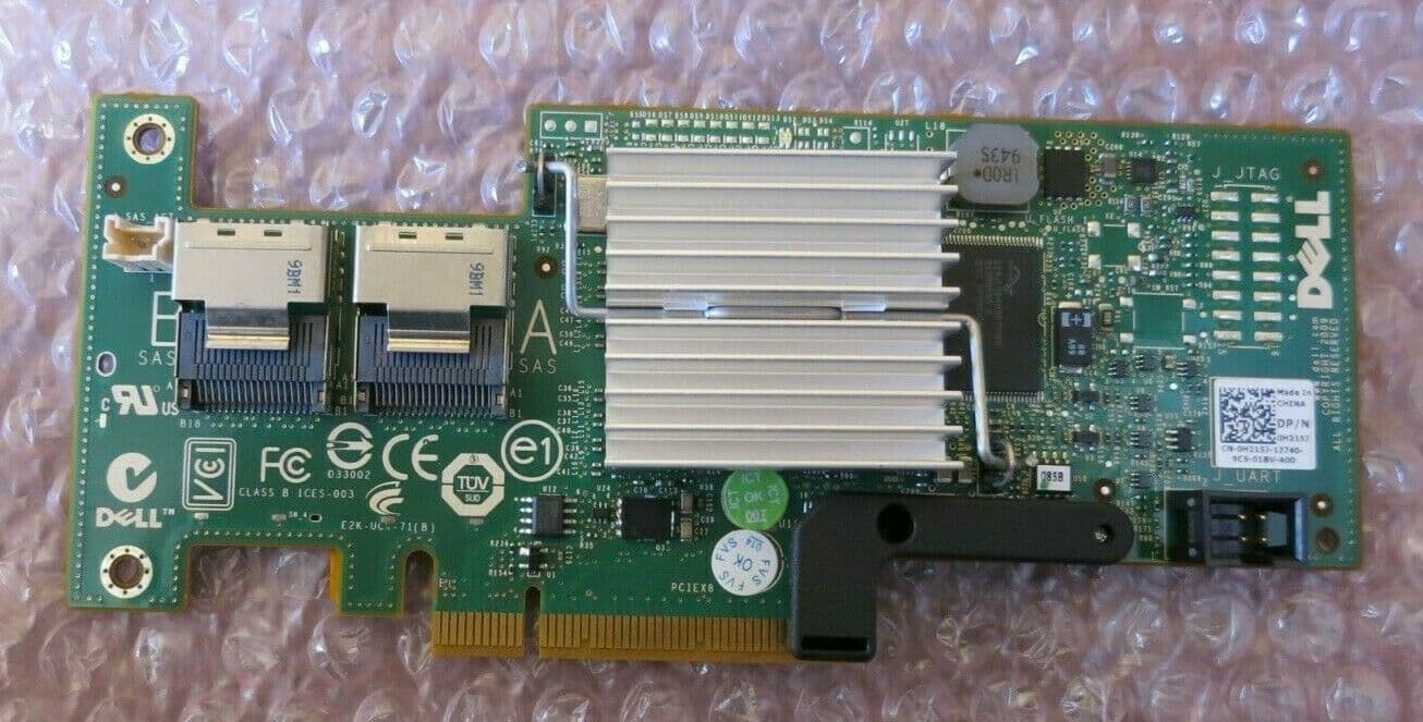 Dell 0H215J PERC H200 SAS/SATA PCIe 8 Modular Raid SAS Controller Card ...