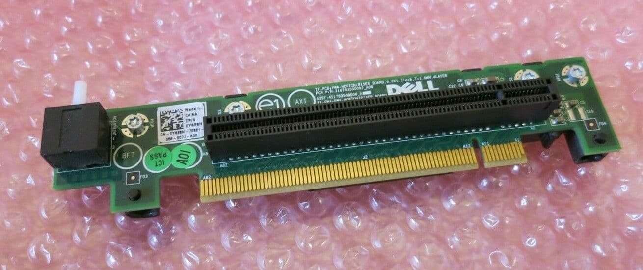 Dell 0Y628N Y628N PowerEdge R210 PCIe X16 Expansion Slot Riser Board Card