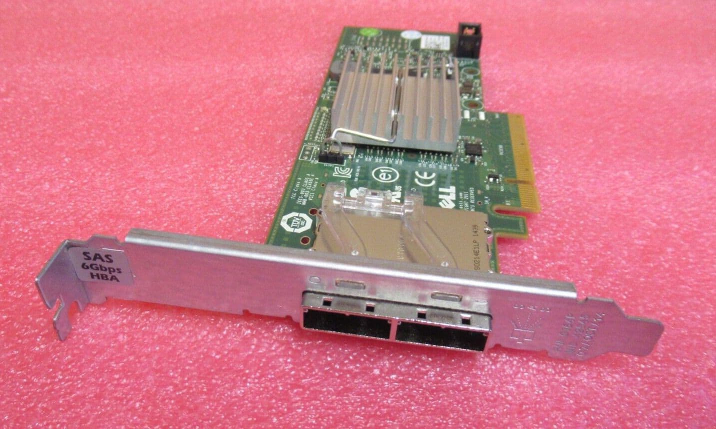 Dell 12DNW 012DNW H200E Dual Port SAS 6Gbps PCIe 2 0 x8 HBA Controller Card