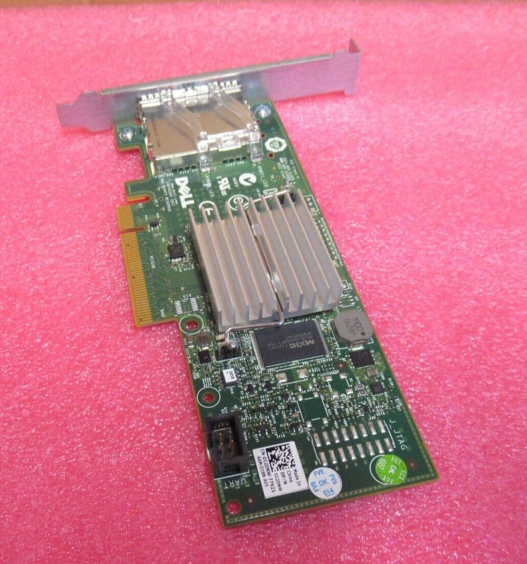 Dell 12DNW 012DNW H200E Dual Port SAS 6Gbps PCIe 2 0 x8 HBA Controller Card
