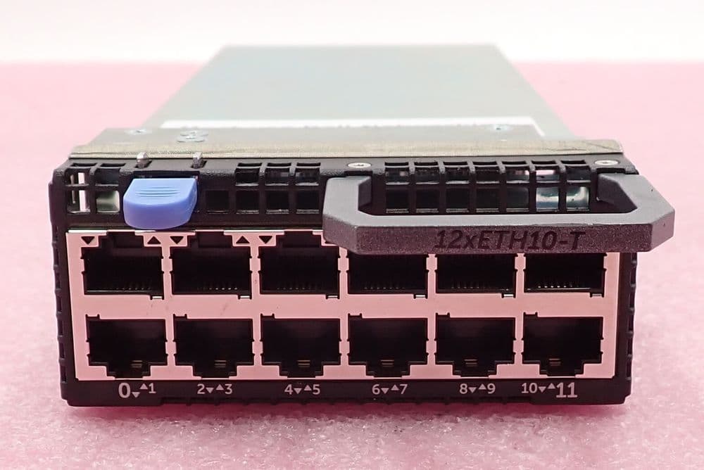 Dell 12xETH10-T 12-Port 1/10Gb Ethernet/FCoE Module For S5000 Switch 1WDY8