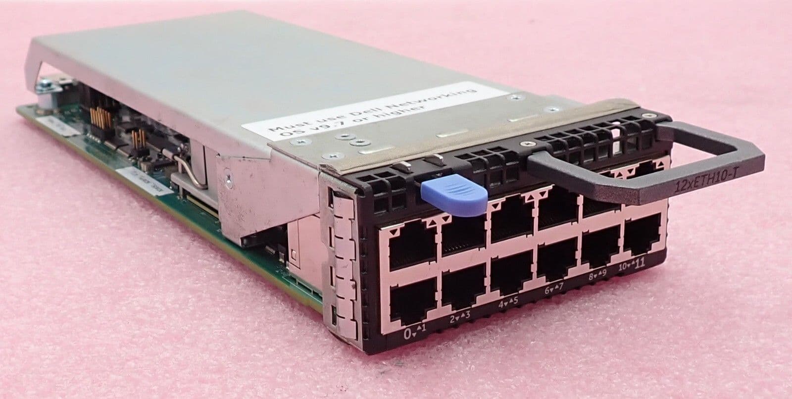 Dell 12xETH10-T 12-Port 1/10Gb Ethernet/FCoE Module For S5000 Switch 1WDY8