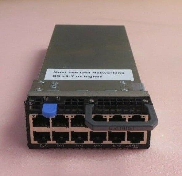Dell 12xETH10-T 12-Port 10G Ethernet Module 125KK For S5000 Modular Switch