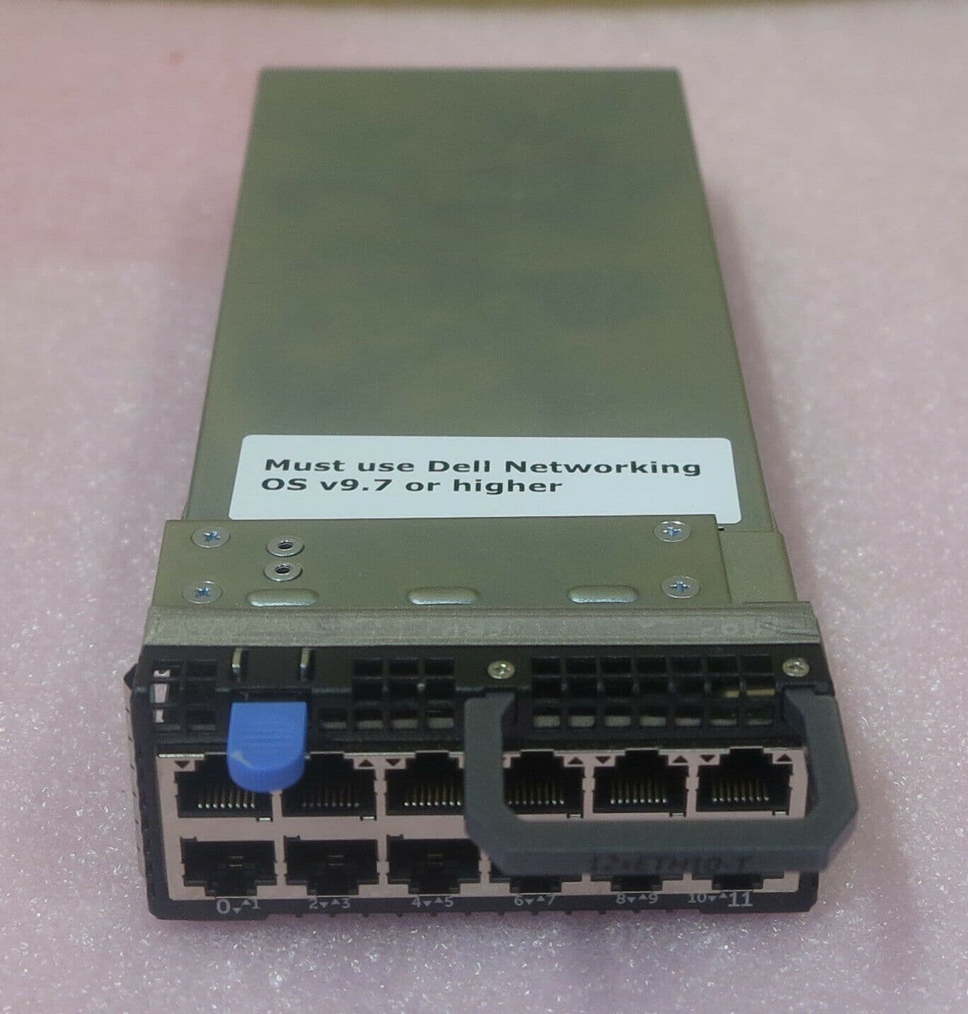 Dell 12xETH10-T 12-Port 10G SFP LAN/SAN Module 1WDY8 S5000 Modular Switch