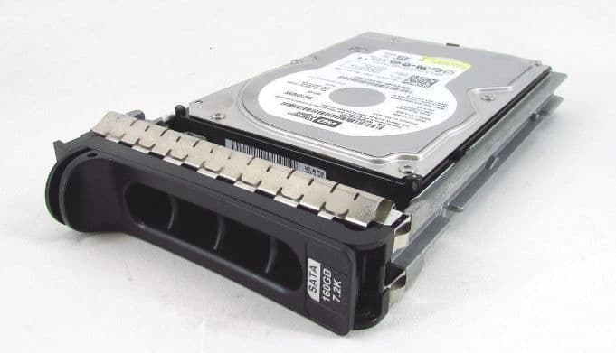 Dell 160Gb Hot-Plug SATA 7 2k Hard Drive HDD 3 5" & Caddy TY973 for ...
