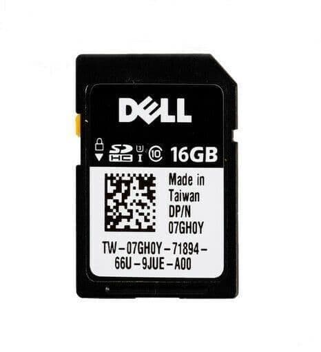 Dell 16GB iDRAC vFlash Class 10 SDHC SD Memory Card Module 7GH0Y