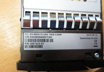 Dell 2 5" Compellent SATA/SAS/SSD Hot plug drive caddy 92359-06