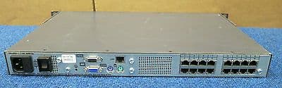 Dell 2161DS 16 Port Console Switch / KVM Switch 1P500 520-275-002 620 ...
