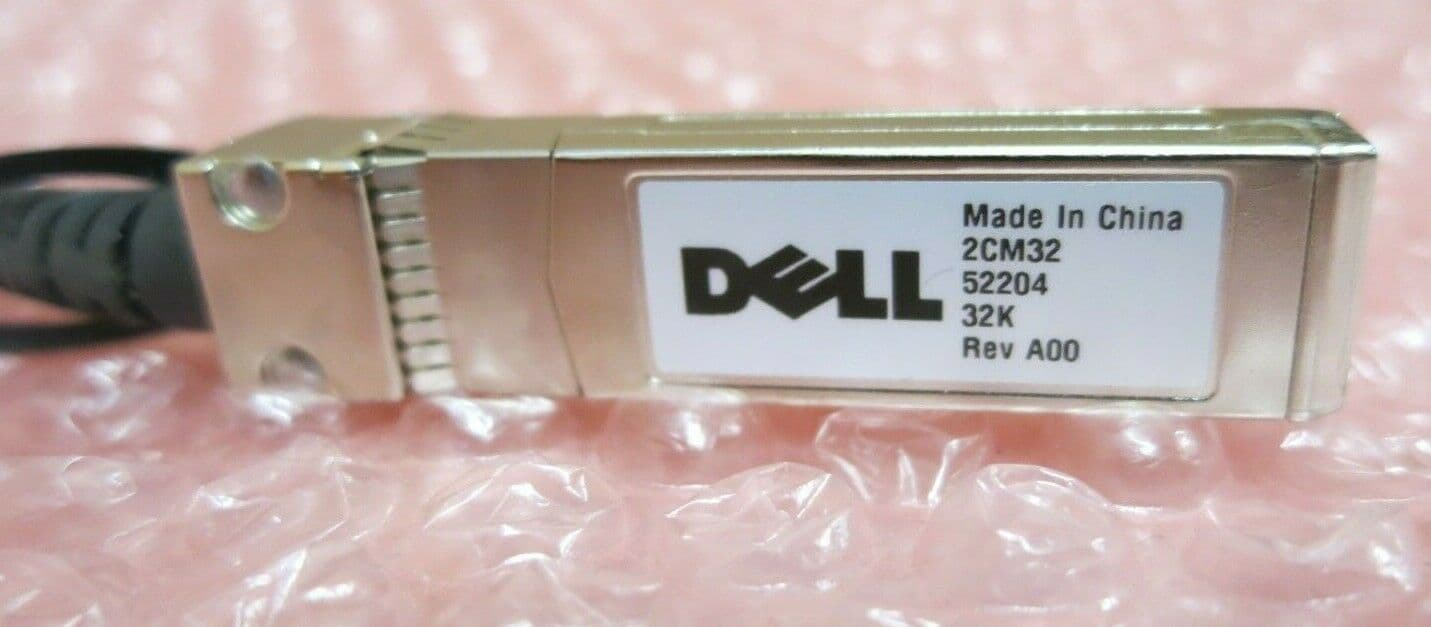 Dell 2CM32 PowerEdge 3M 10FT 10GBE SPF Twinax DAC Direct Attach Cable