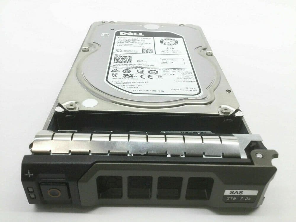 Dell 2TB 7 2k SAS 3 5" 12G Hard Drive 7RCGV PowerEdge/PowerVault Server ...