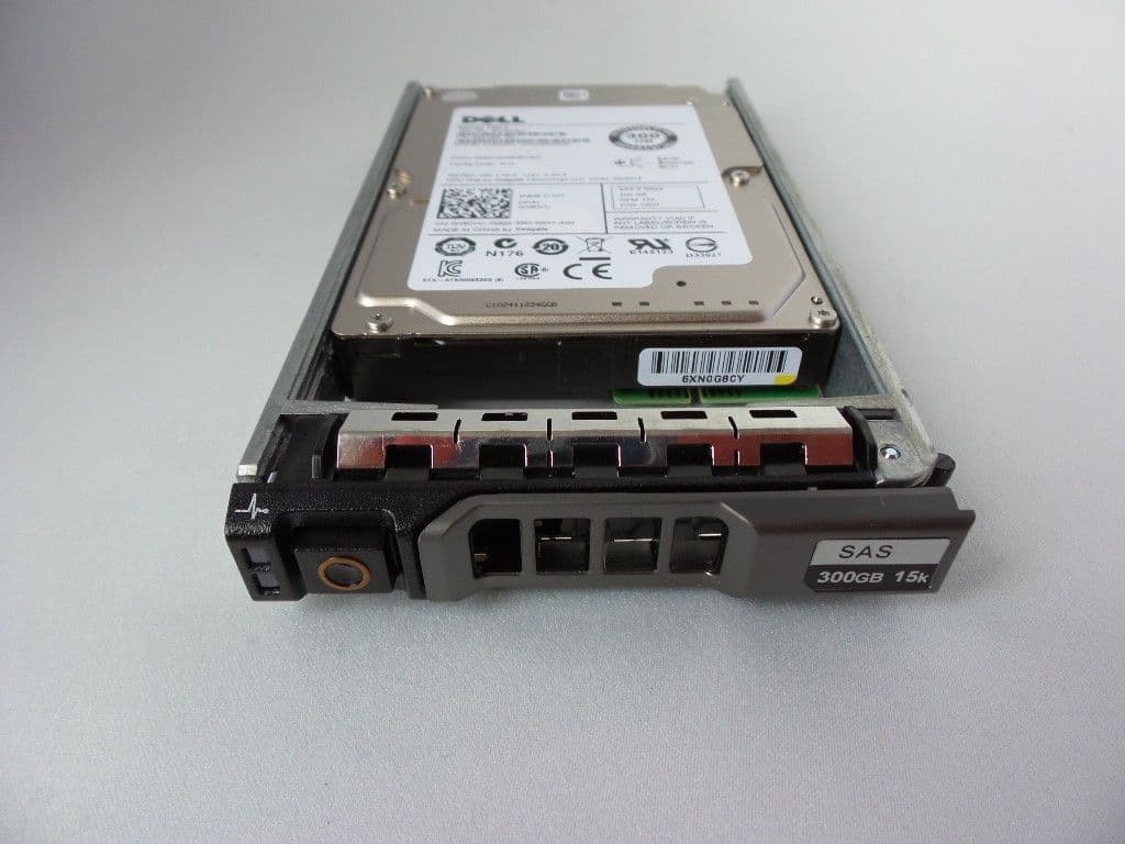 Dell 300GB 15K 2 5" SAS 6G HDD Hard Disk Drive for PowerEdge PowerVault
