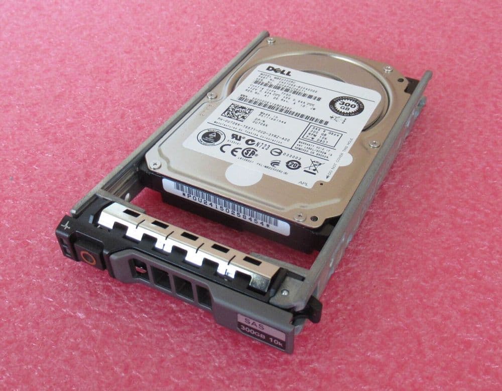 Dell 300GB 2 5 SAS 6Gb/s 10K 16MB Server Internal HDD Hard Drive - U706K