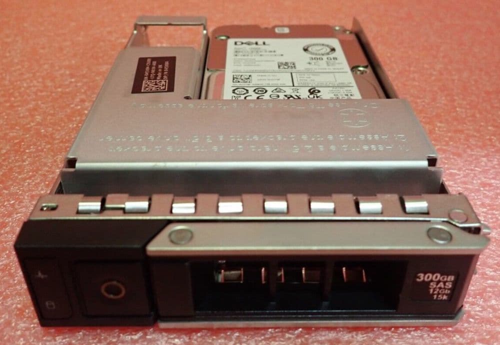 Dell 300GB SAS 15k 12G 2 5" Hard Drive in 3 5" Hybrid Carrier NCT9F 400 ...