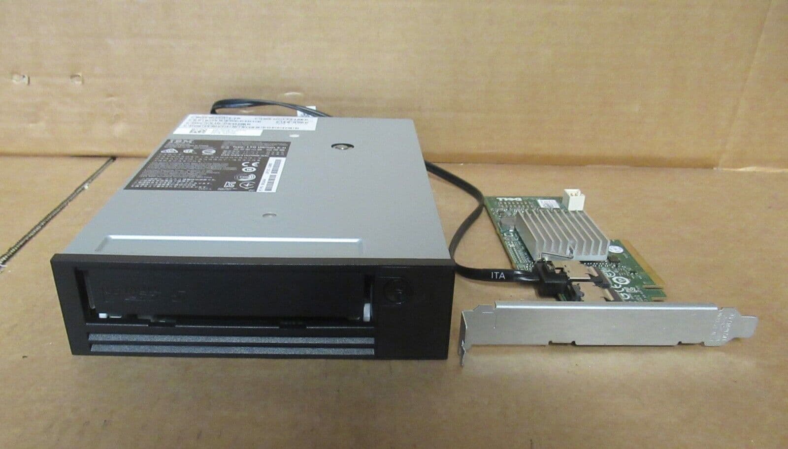 Dell 39U3434 LTO5 HH V2 Internal SAS Tape Drive SAS PCi-e Controller ...
