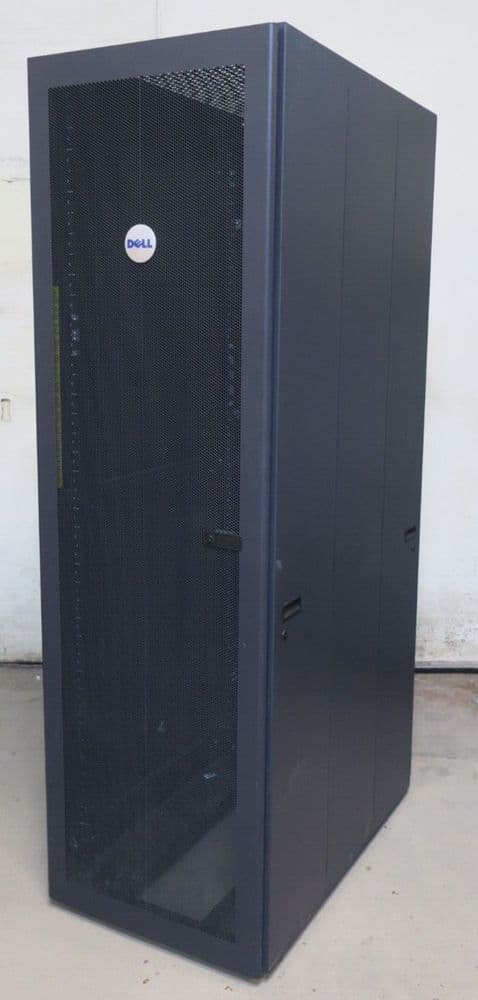 Dell 4210 42U PowerEdge Server Network Rack Cabinet 1000mm x 610mm Sides 1