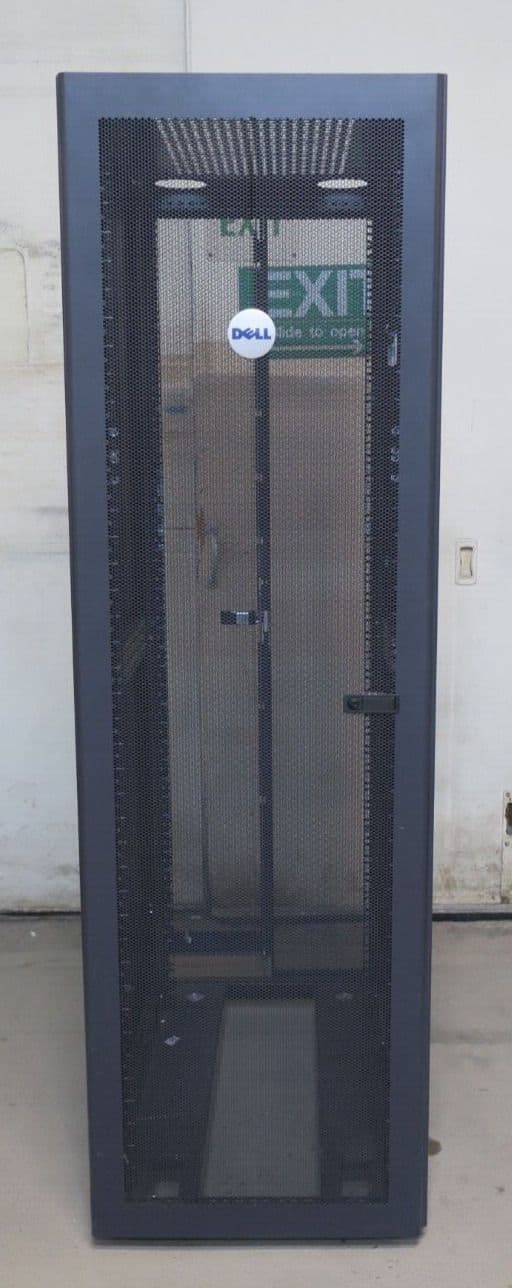 Dell 4210 42U PowerEdge Server Network Rack Cabinet 1000mm x 610mm Sides 1