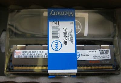 Dell 4GB Memory PowerEdge R710 DDR3-1067 SNPG48FC/4G R710 R410 R910 others