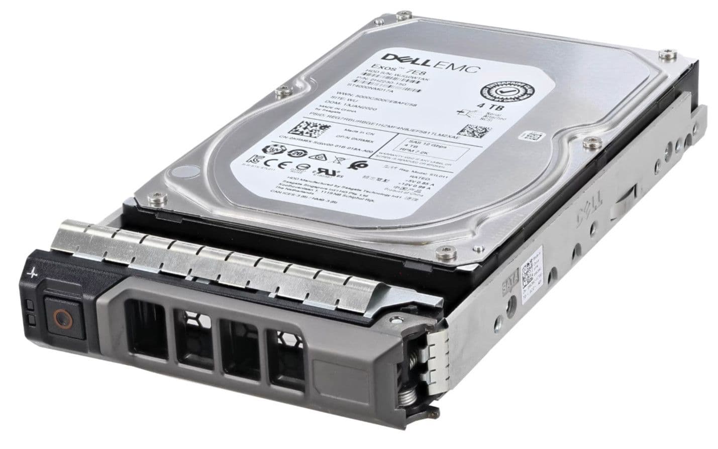 Dell 4TB 7 2K 12G SAS 3 5 256MB Hot Swap Hard Disk Drive HDD KRM6X 0KRM6X