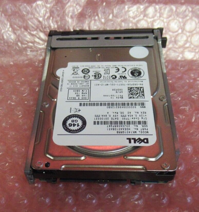 Dell 6DFD8 MK1401GRRB 147GB 15000RPM SAS 6Gbps 32MB 2 5" Internal Hard ...
