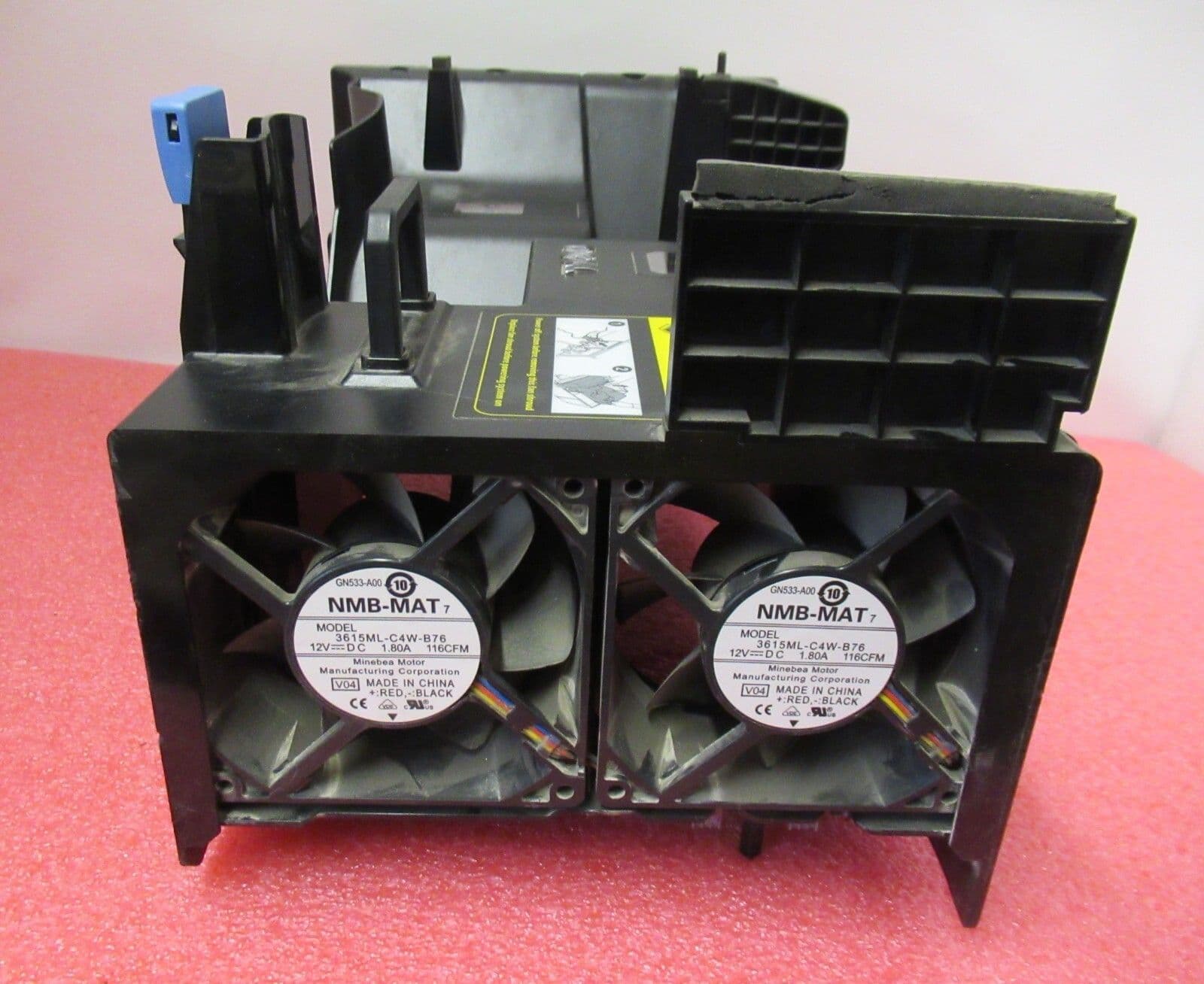 Dell 6DR4P Air Baffle Shroud With Dual Fan Assembly GY676 For PowerEdge ...