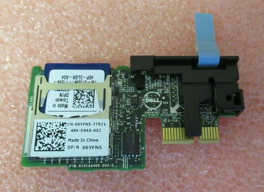Dell 738M1 Internal Dual SD Card Module Reader 2x 2GB For PowerEdge ...