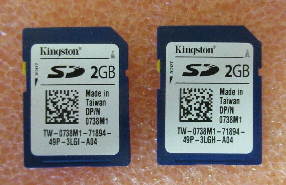 Dell 738M1 Internal Dual SD Card Module Reader 2x 2GB For PowerEdge ...