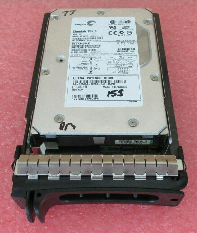 Dell 73GB 3 5" Ultra320 SCSI 15K Server Hard Drive HDD in Caddy ...