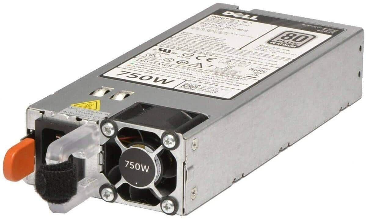 Dell 750W Modular Redundant Power Supply Unit PSU 80Plus Platinum ...