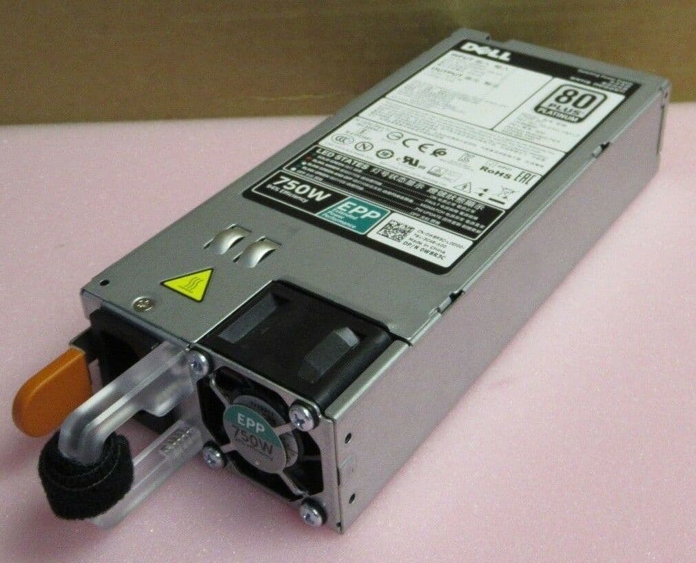 Dell 750W PSU Power Supply W8R3C R530 R630 R730 R640 R740 R740xd