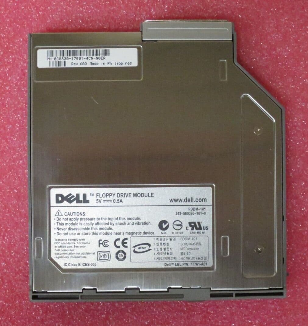 Dell 7T761-A01 C8830 Latitude D Series 1MB 3 5" Laptop IDE Floppy Disk ...
