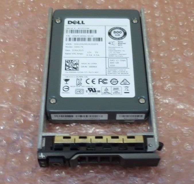 Dell 800GB 12G SAS 2 5" Solid State Drive SSD In Caddy PowerEdge Server ...