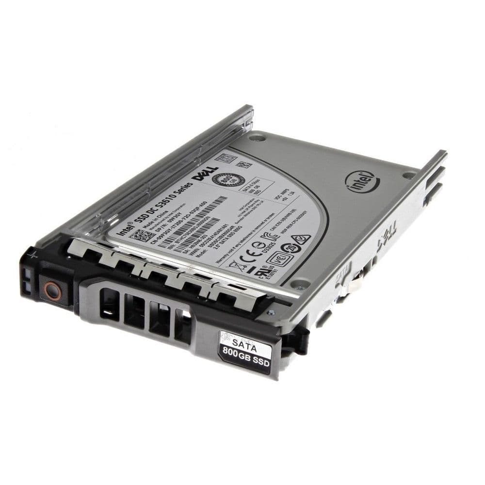 Dell 800GB SSD SATA 2 5" 6GB/s MLC Solid State Drive 9F3GY Intel ...