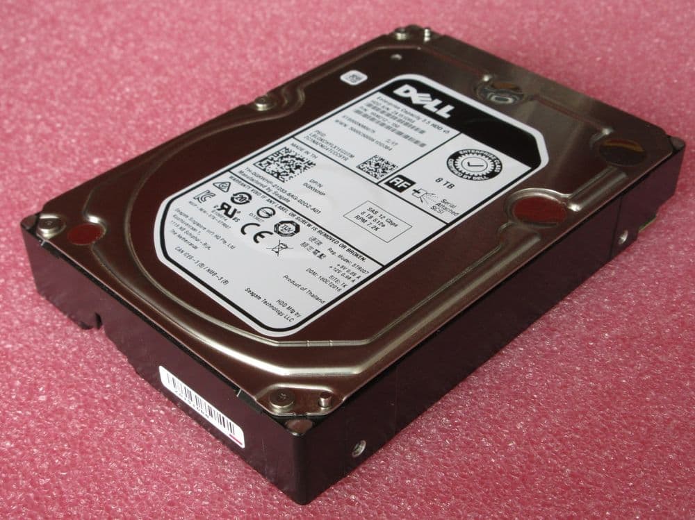 Dell 8TB 7 2K SAS 12Gb/s 512e 3 5" Hot-Plug Hard Drive HDD GKWHP ...