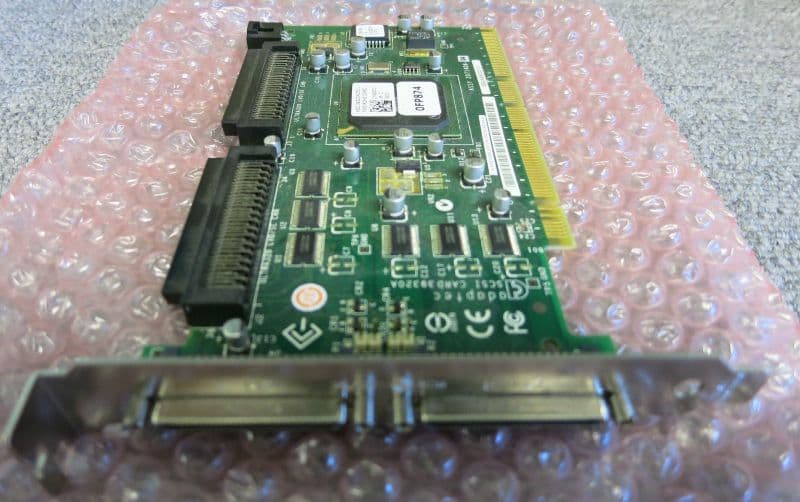 Dell Adaptec PCI-X133 Ultra 320 SCSI Interface Controller Card ASC ...