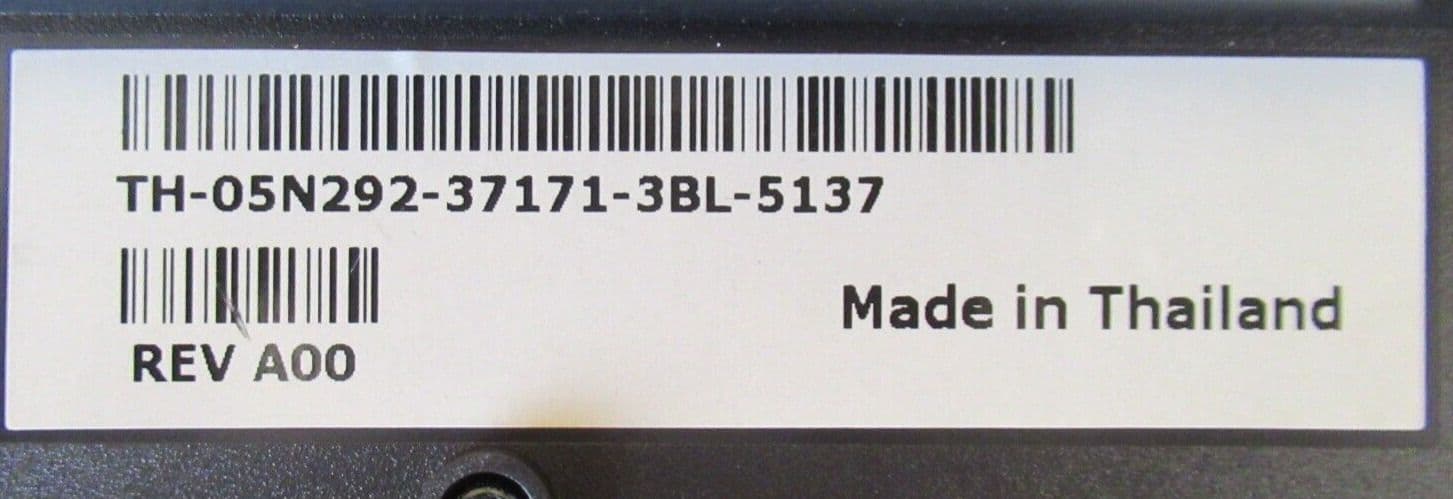 Dell AQ6-7D20 5N292 PS/2 Wired Black 104-key UK QWERTY Standard Keyboard