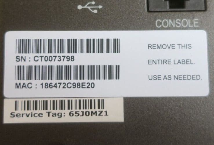 Dell Aruba Networks W-AP225 PoE Wireless Access Point 802 11ac KJ38H ...