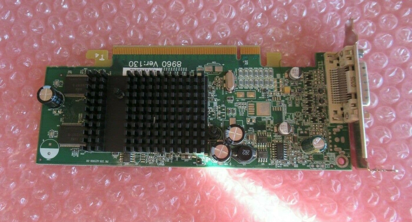 Dell ATI 102A2590401 P4007 X300 128MB DVI PCI Express Video Graphics Card