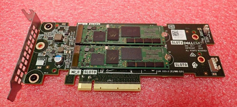 Dell Boss-s1 Boot Optimized Server Storage Adapter LP 72WKY 2x 240GB M ...