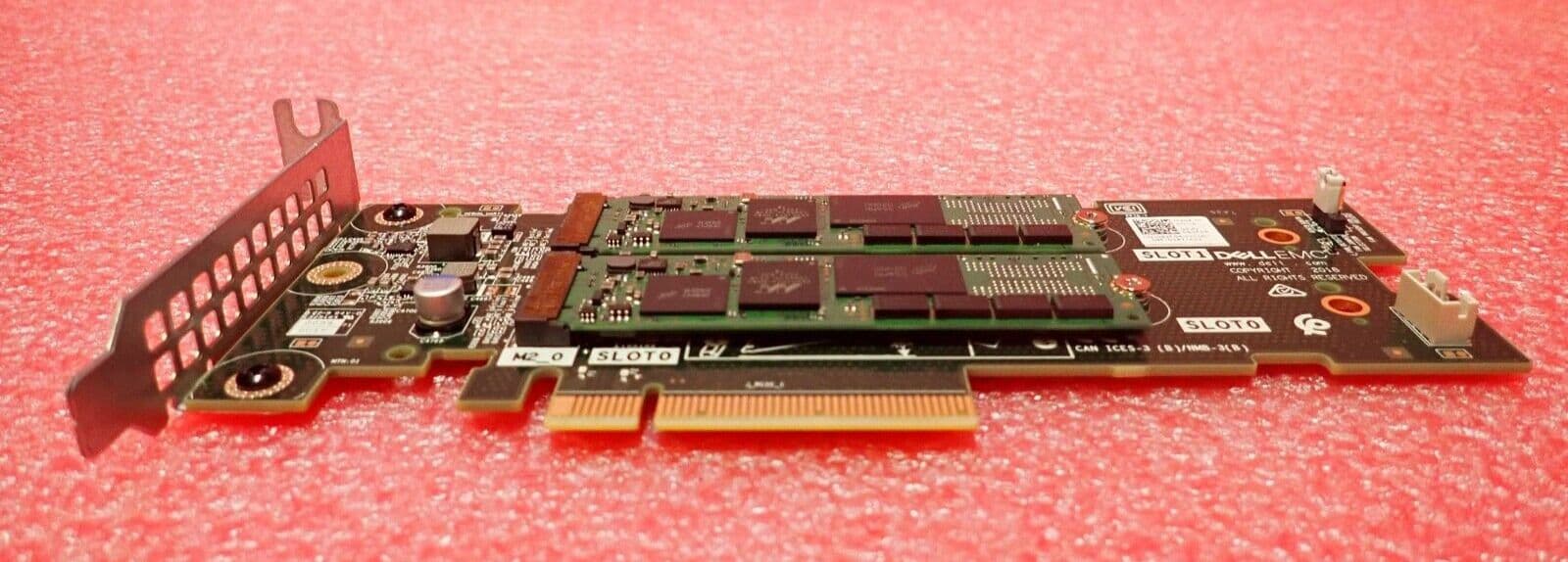 Dell Boss-s1 Boot Optimized Server Storage Adapter LP 72WKY 2x 240GB M ...