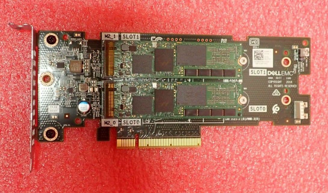 Dell Boss-s1 Boot Optimized Server Storage Adapter LP 72WKY 2x 240GB M ...